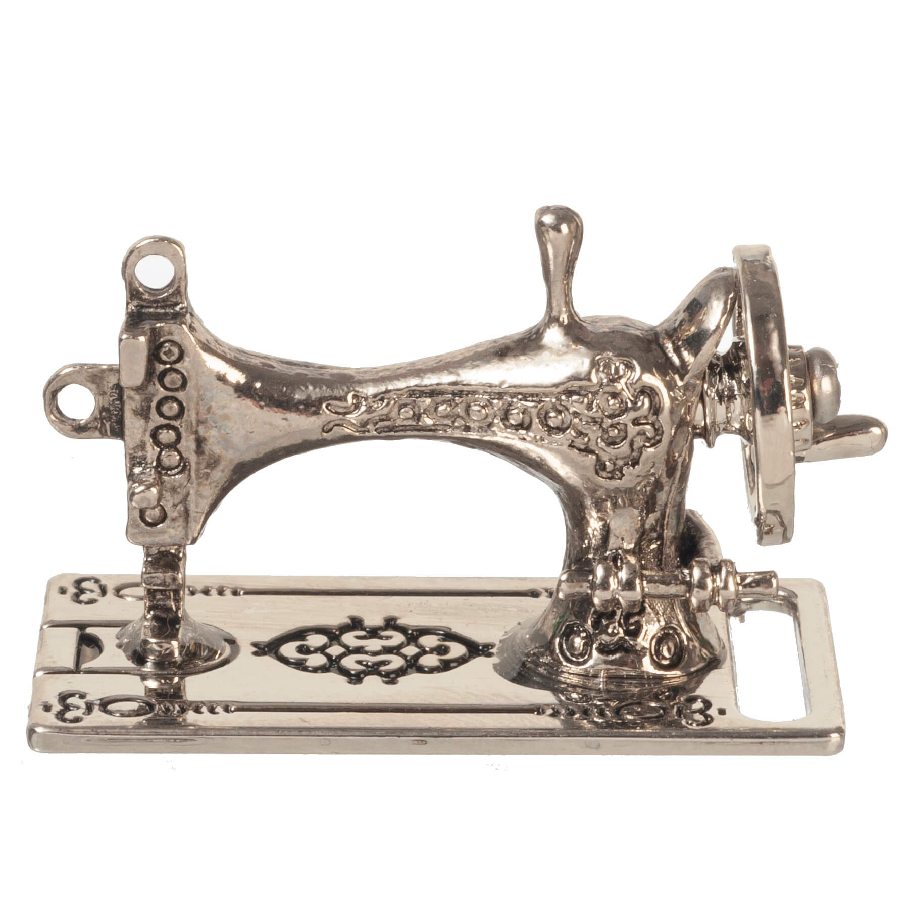Sewing Machine - Silver | Mary's Dollhouse Miniature Accessories