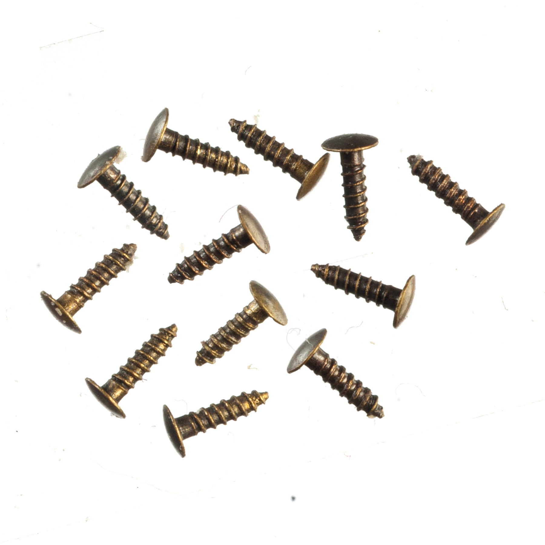 Bronze Mini Nails 100ct | Mary's Dollhouse Miniature Accessories