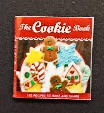 Christmas Cookies Cookbook Book | Mary's Dollhouse Miniatures