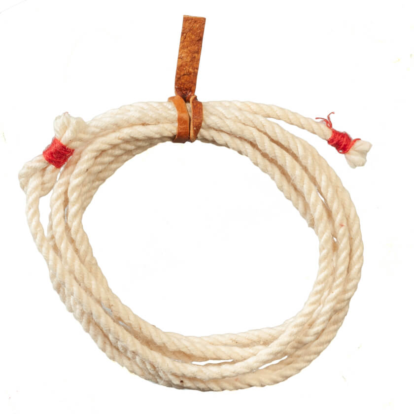 Leather Western Cowboy Lariat Rope | Mary's Dollhouse Miniature Accessories