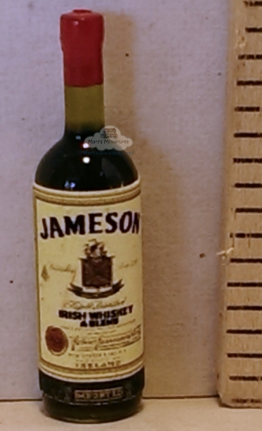 Irish Whiskey Jameson Brand | Mary's Dollhouse Miniature Accessories