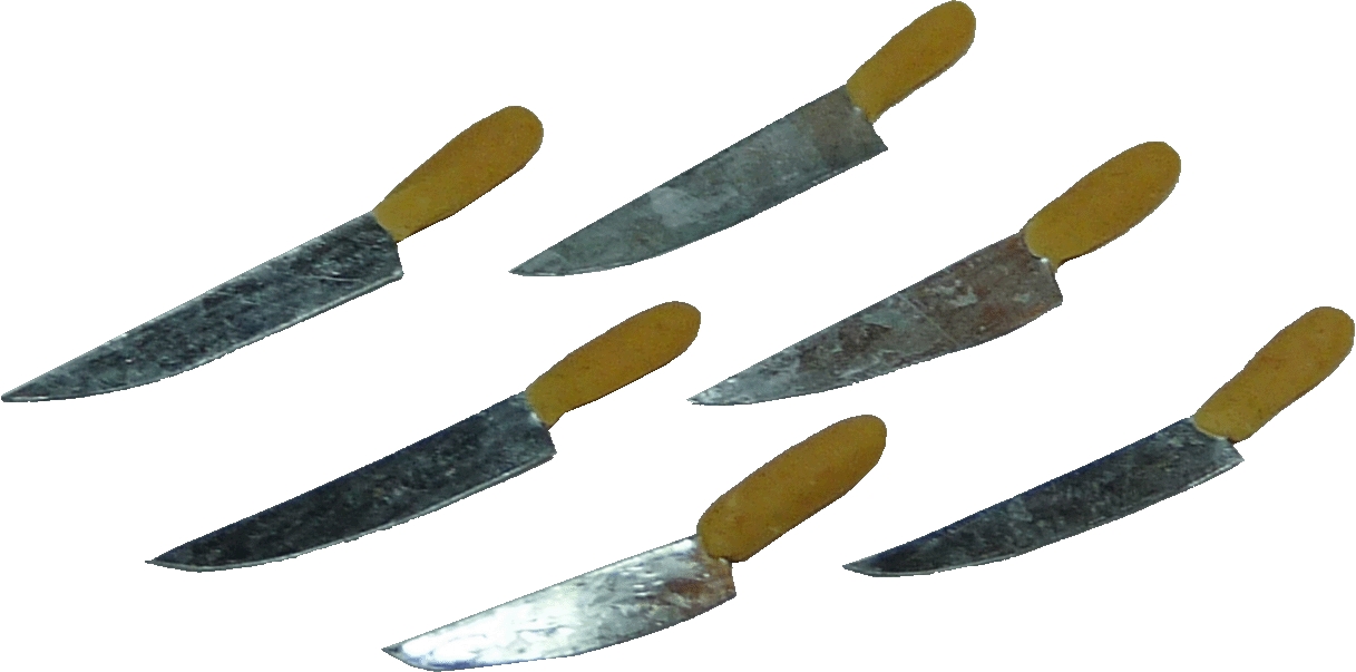 Knives Set of Six | Mary's Dollhouse Miniature Accessories