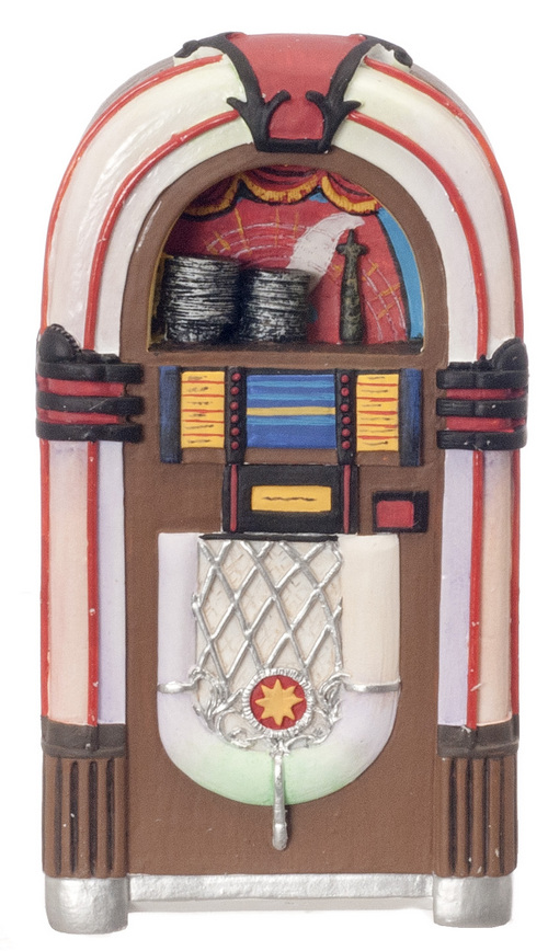 1950s Jukebox | Mary's Dollhouse Miniature Accessories