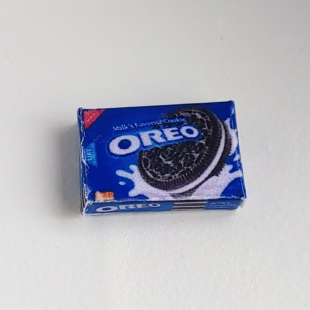 Oreo Cookie Box | Mary's Dollhouse Miniature Accessories
